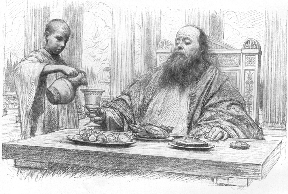 Eug ne Burnand The Rich Man And Lazarus